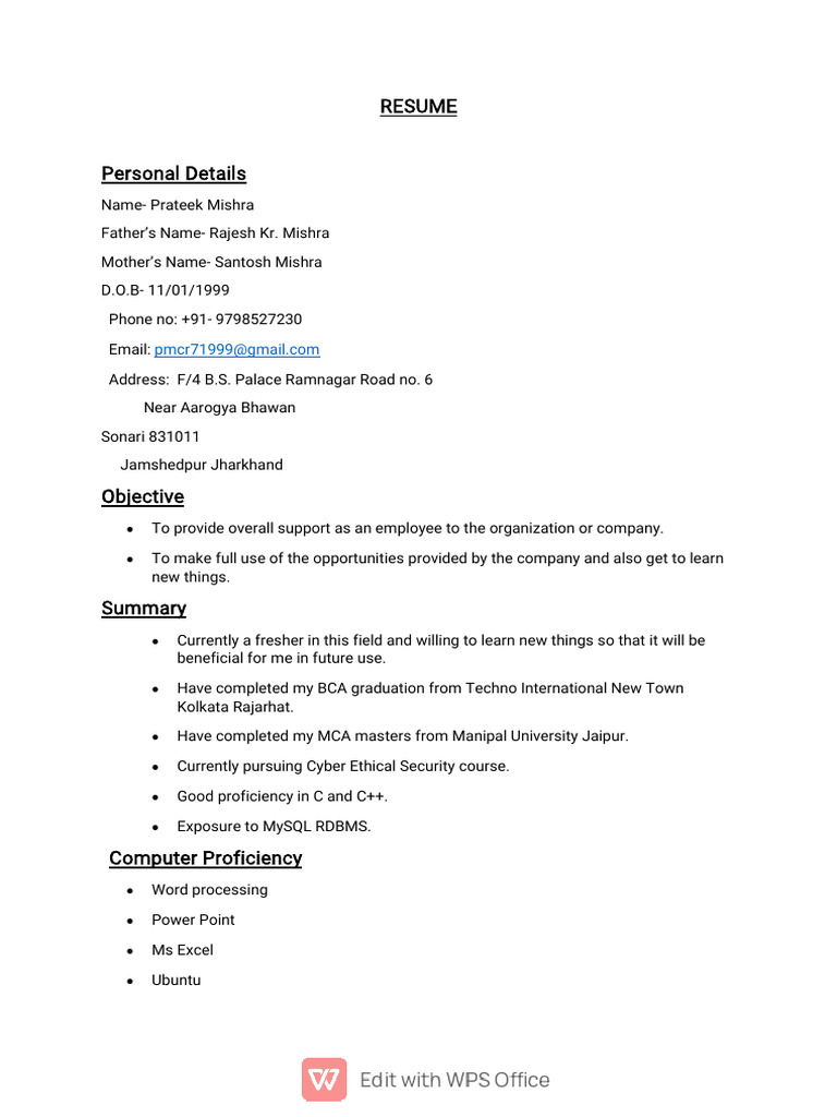 Resume 2023(32) | PDF