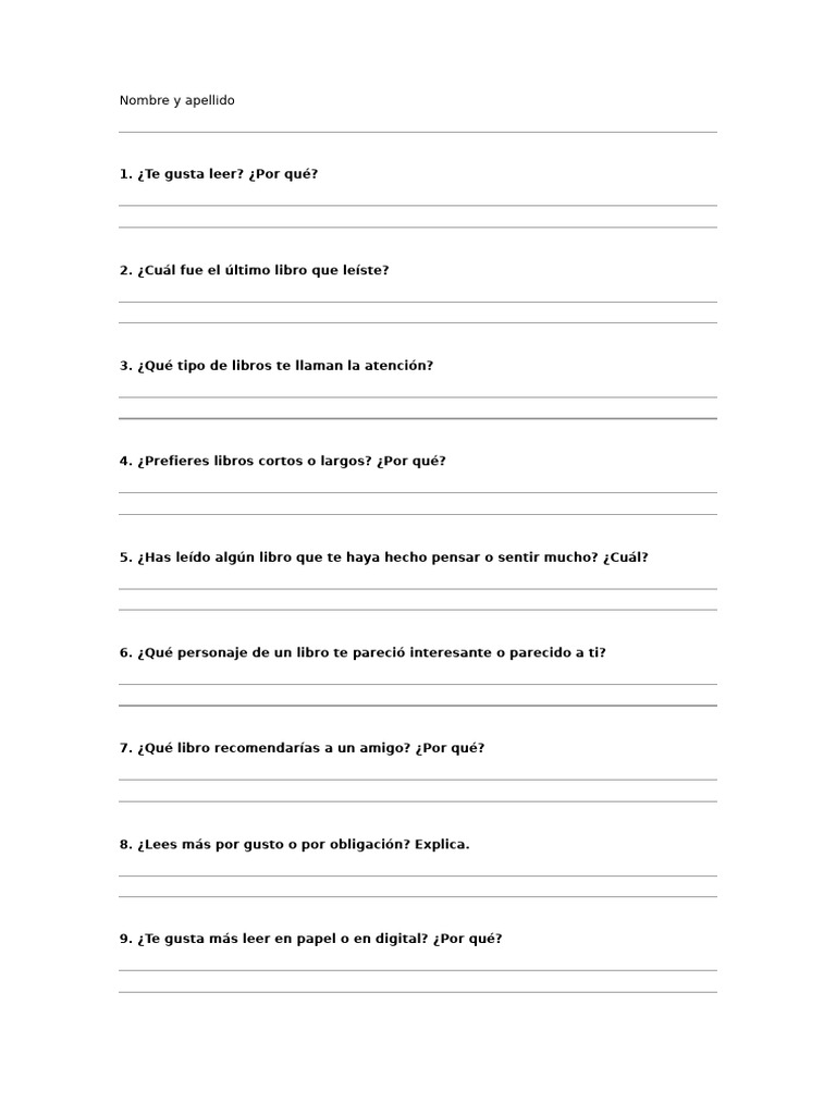 Nombre y Apellido | PDF