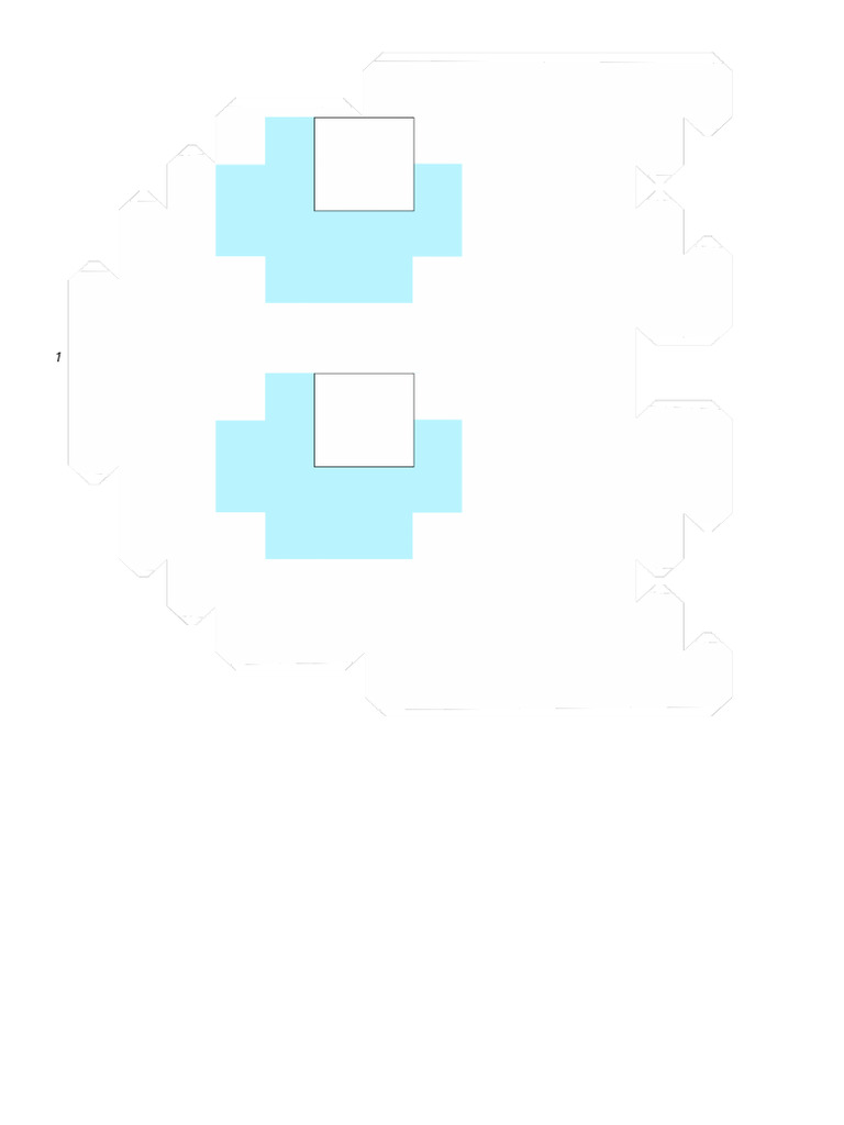 Pacman Ghost Orange PDF | PDF