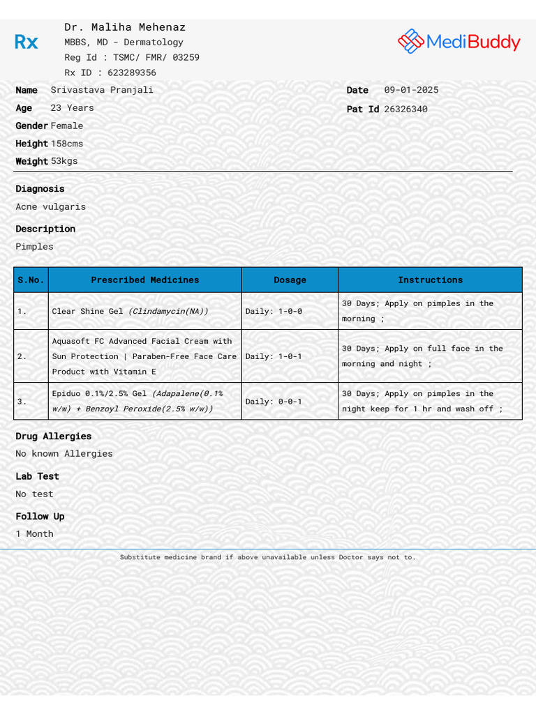 Dermatology 09jan2025 RX 35239747 1736419868186 | PDF