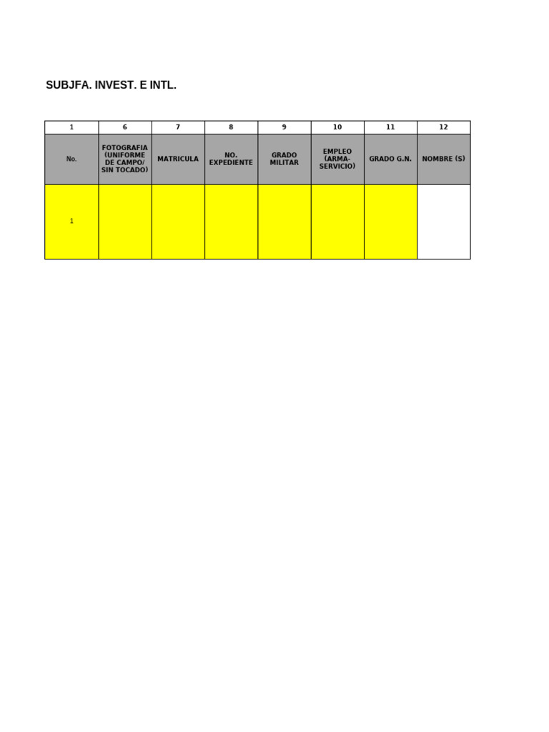 Anexo Al Msje. 061 | PDF