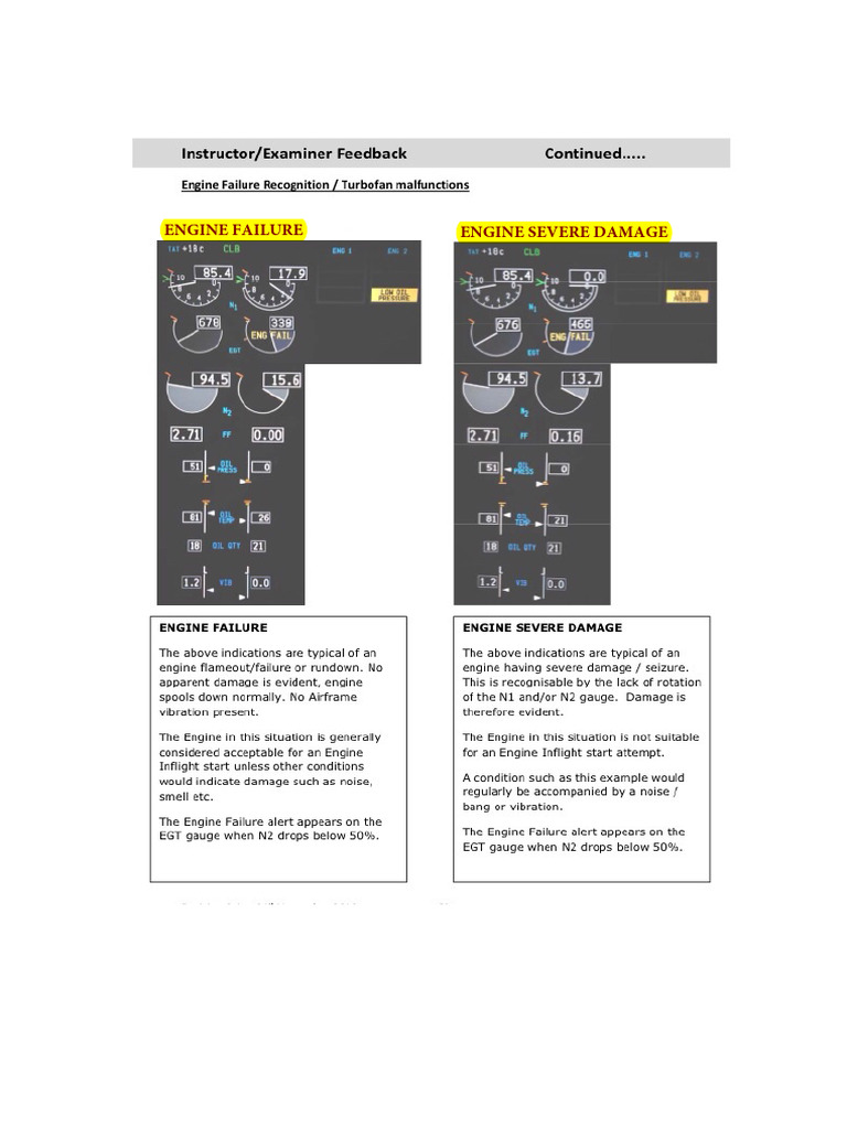 Engine Failure Recognize | PDF