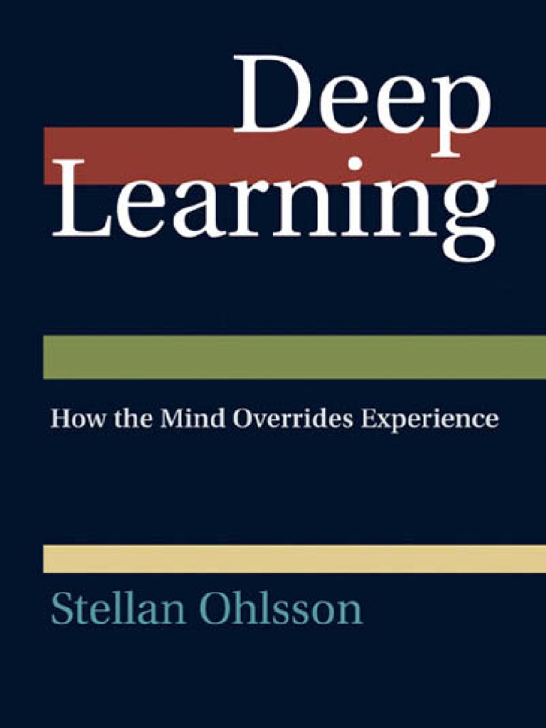 Deep Learning | PDF | Causality | Cognitive Science