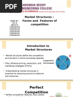 Market Structures - Notes For Economics Students | PDF