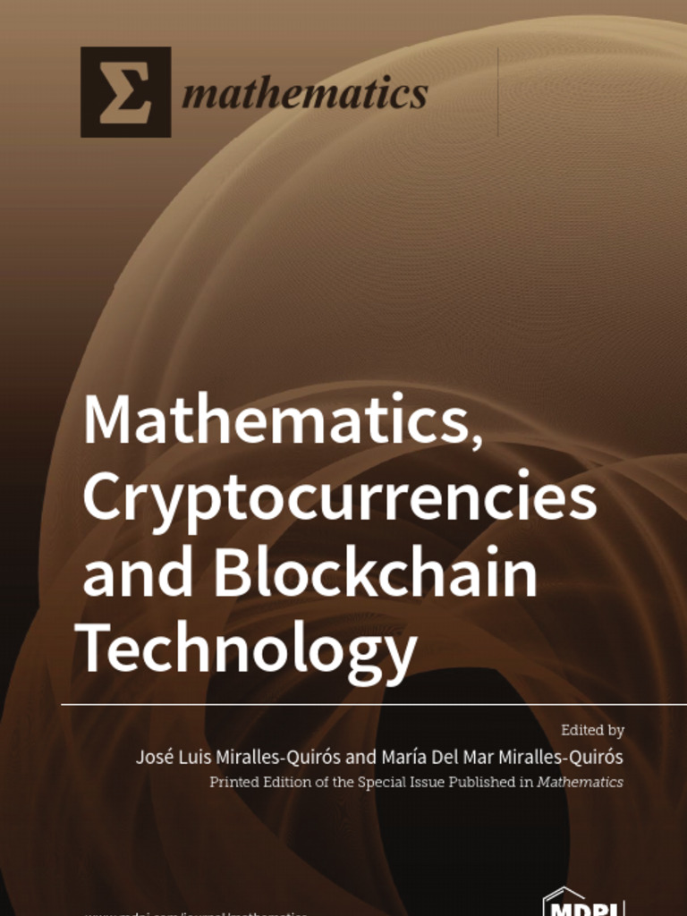 Mathematics Cryptocurrencies and Blockchain Technology | PDF | Cryptocurrency | Stochastic ...