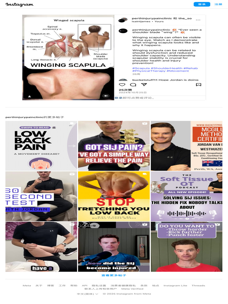 Perth Injury & Pain Clinic ? Ever Seen A Shoulder Blade "Wing ...