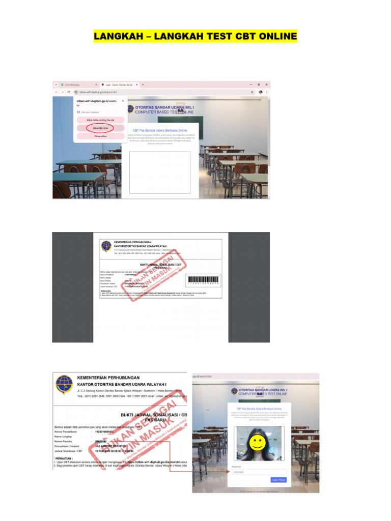 Langkah - Langkah Cbt 2025 | PDF