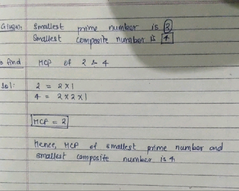 What Is The HCF of | PDF