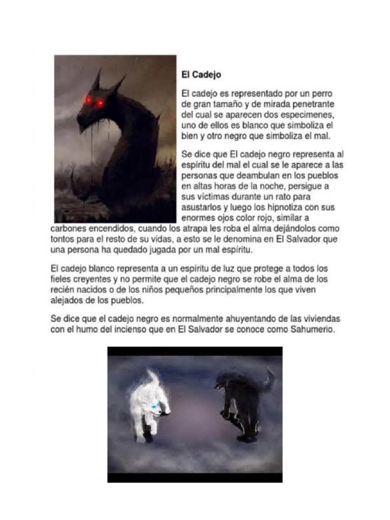 Cadejo | PDF