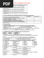 WALC 1 - Sentence Completion | PDF