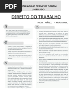 Folha de Resposta OAB 2ª Fase | PDF