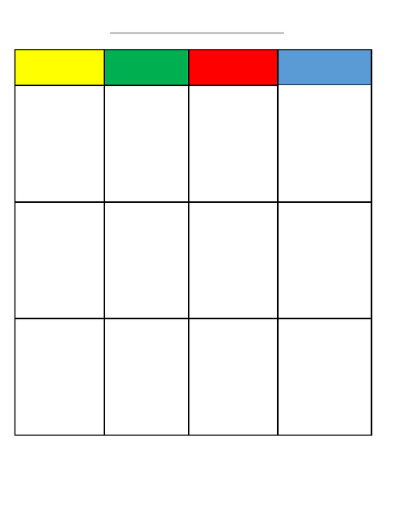 Tabla de Valor Posicional | PDF