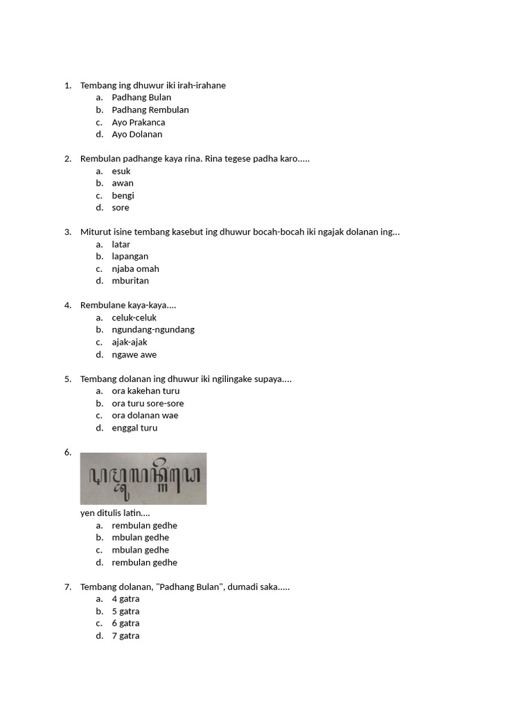 Bahasa Jawa | PDF