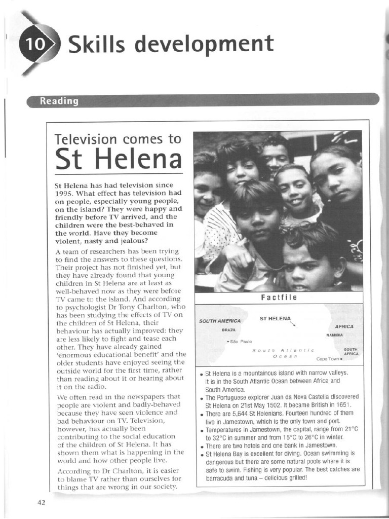 Reading TV Comes To ST - Helena | PDF