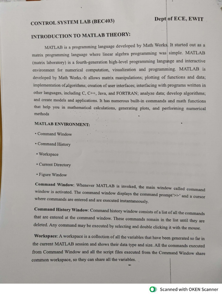 Introduction, Program 1 and 2 | PDF