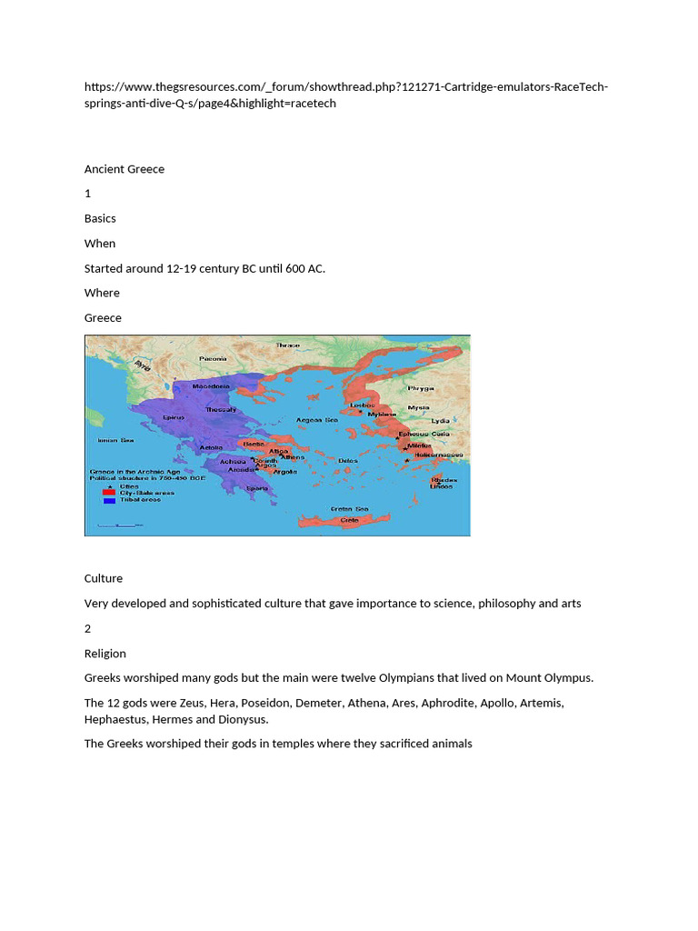 Ancient Greece Presentation | PDF