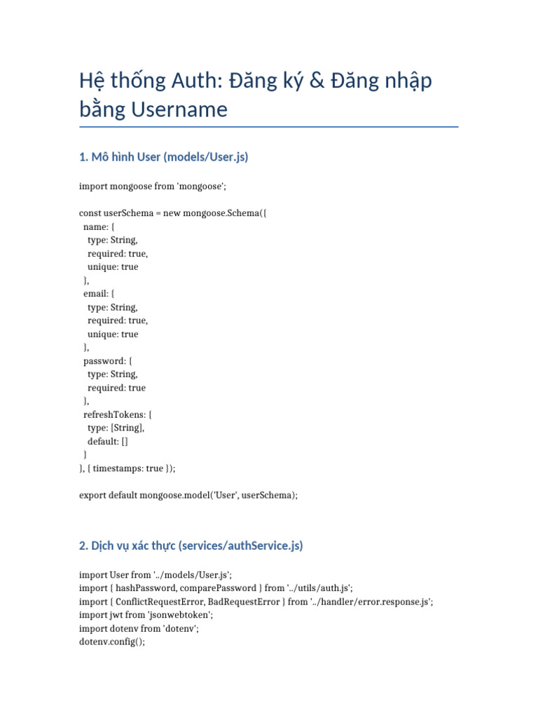 Auth System: Register & Login Guide | PDF | User (Computing) | Login