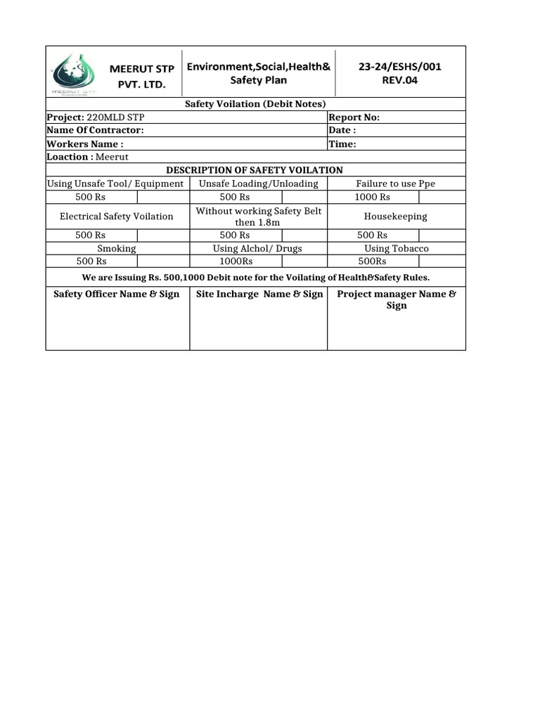 Debit Note | PDF