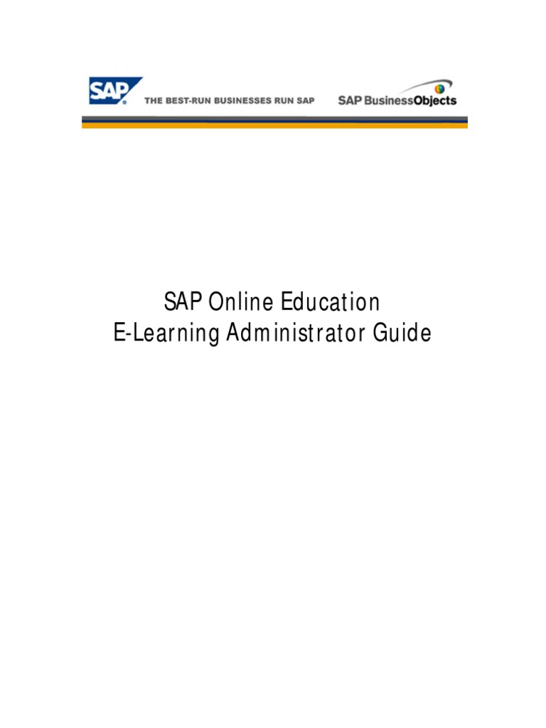 E Learning Admin Guide | PDF | Educational Technology | User (Computing)