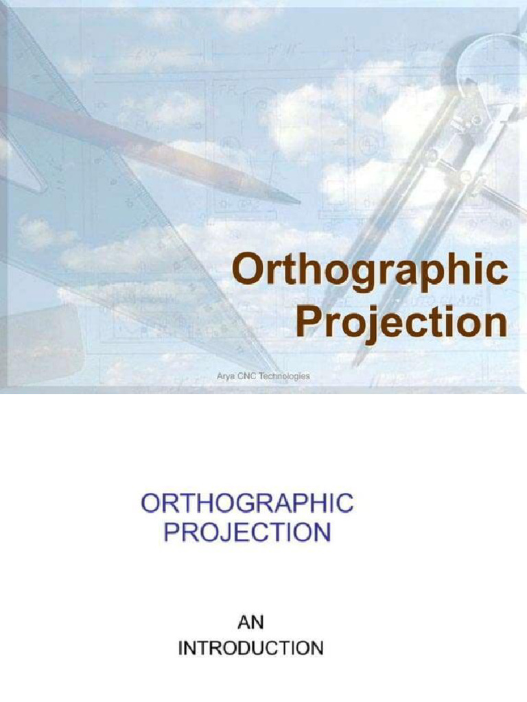 Multi View Drawings (Orthographic Projection) | PDF