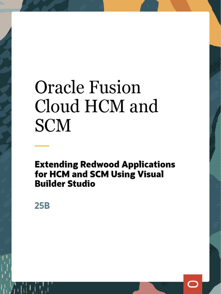Extending Redwood Applications For HCM and SCM Using Visual Builder ...