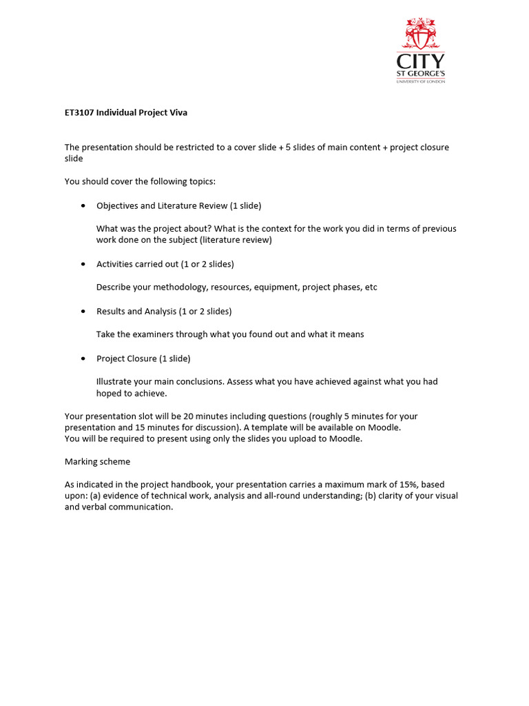 Viva Project 2 Presentation Guide | PDF