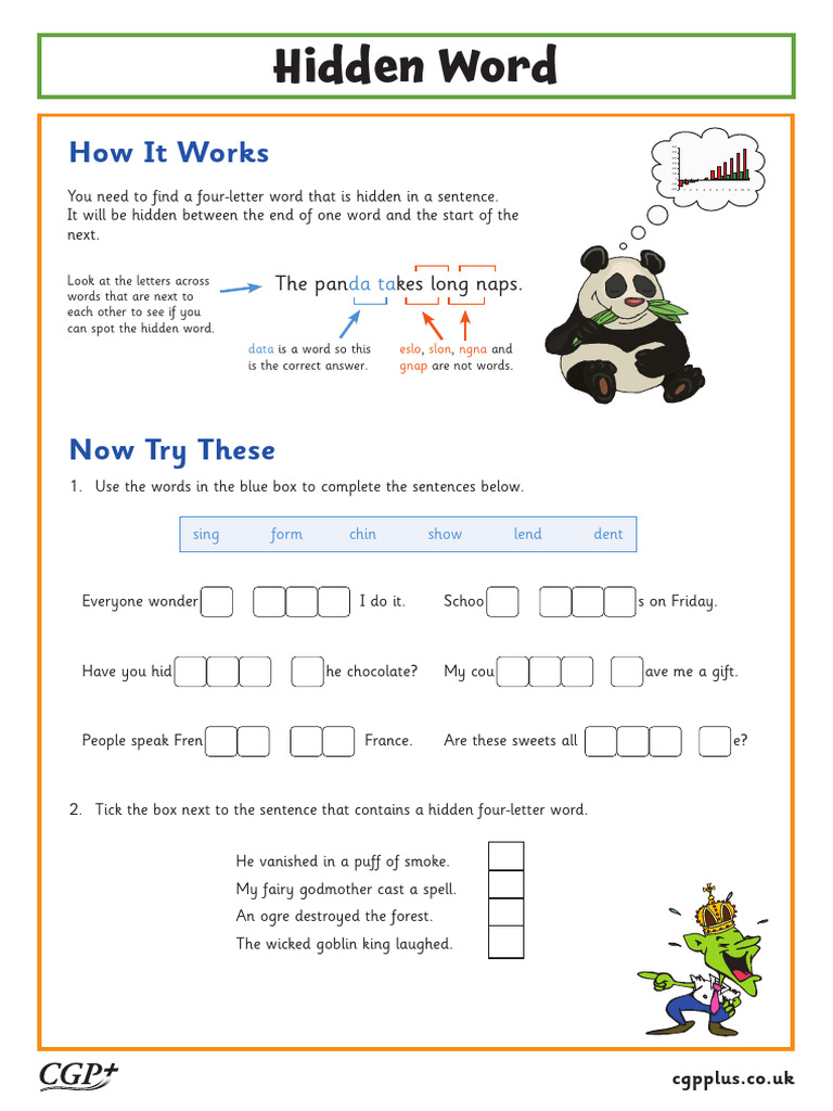 Hidden Word Puzzle Challenge | PDF
