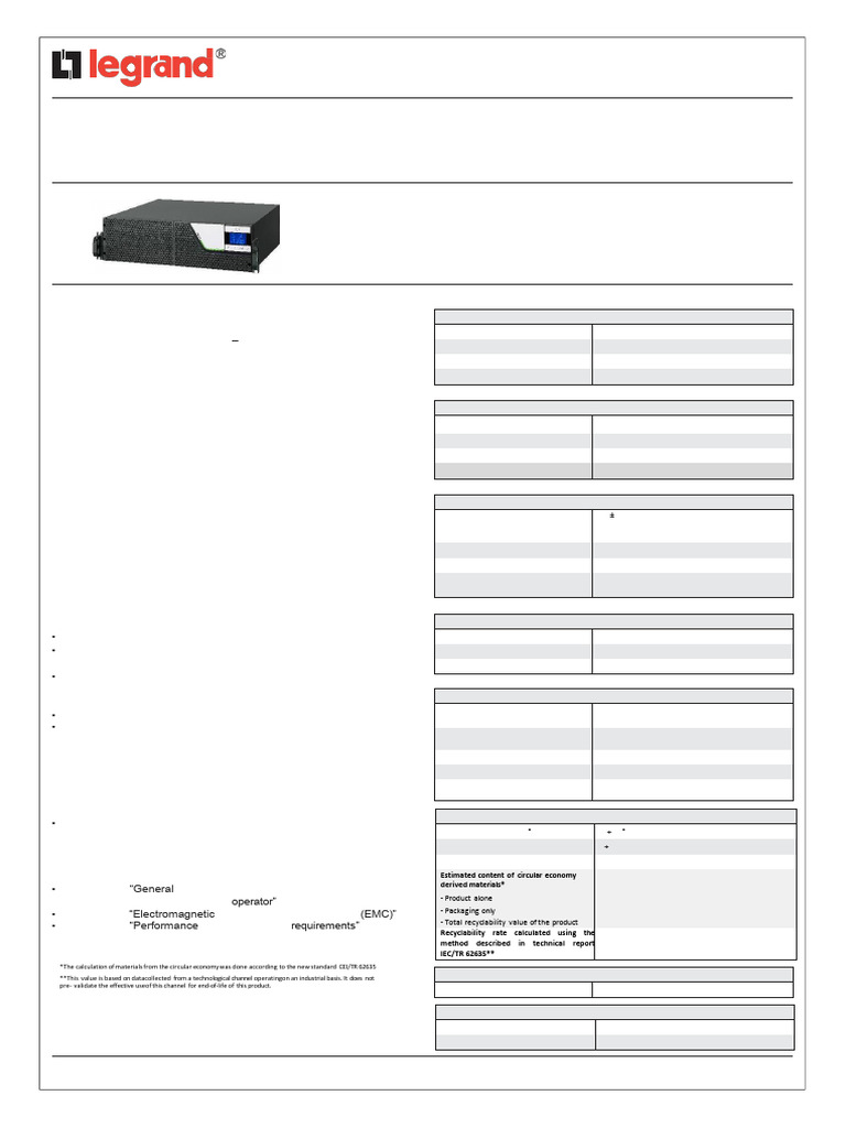 Ups LGR 0226 GB Aa | PDF | Mains Electricity | Electric Power