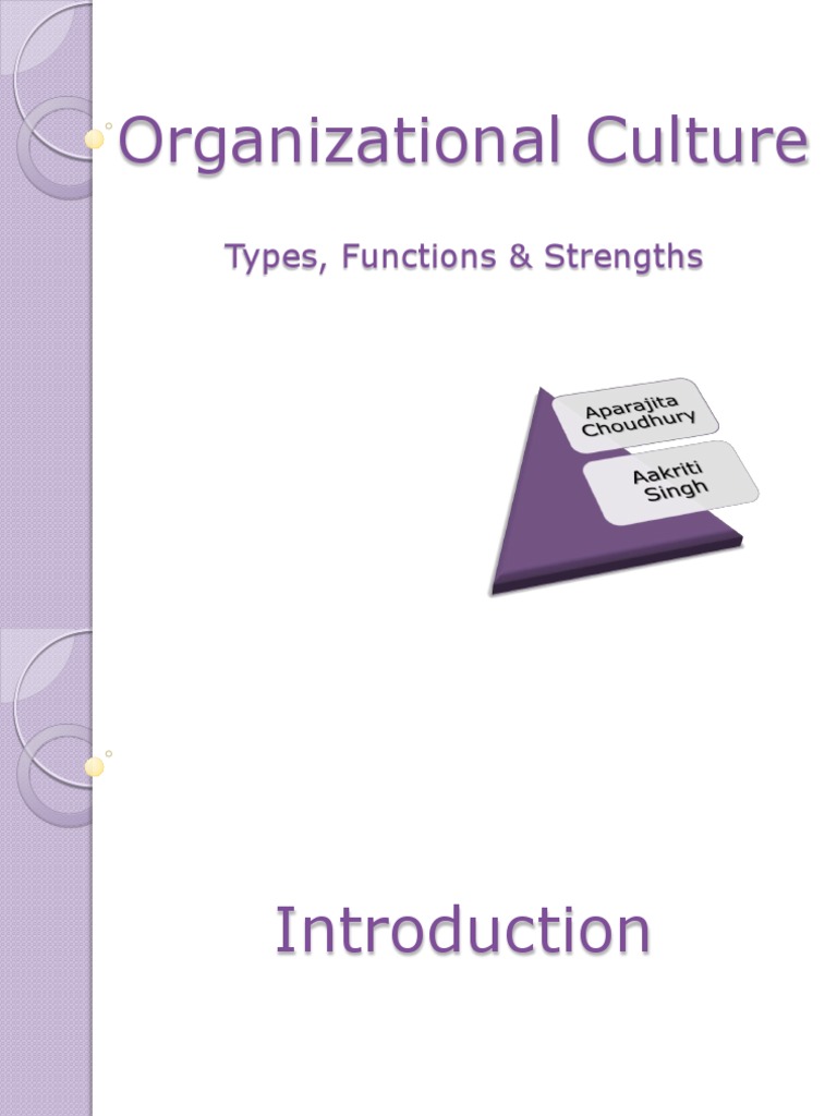 Understanding Organizational Culture Types | PDF | Organizational ...