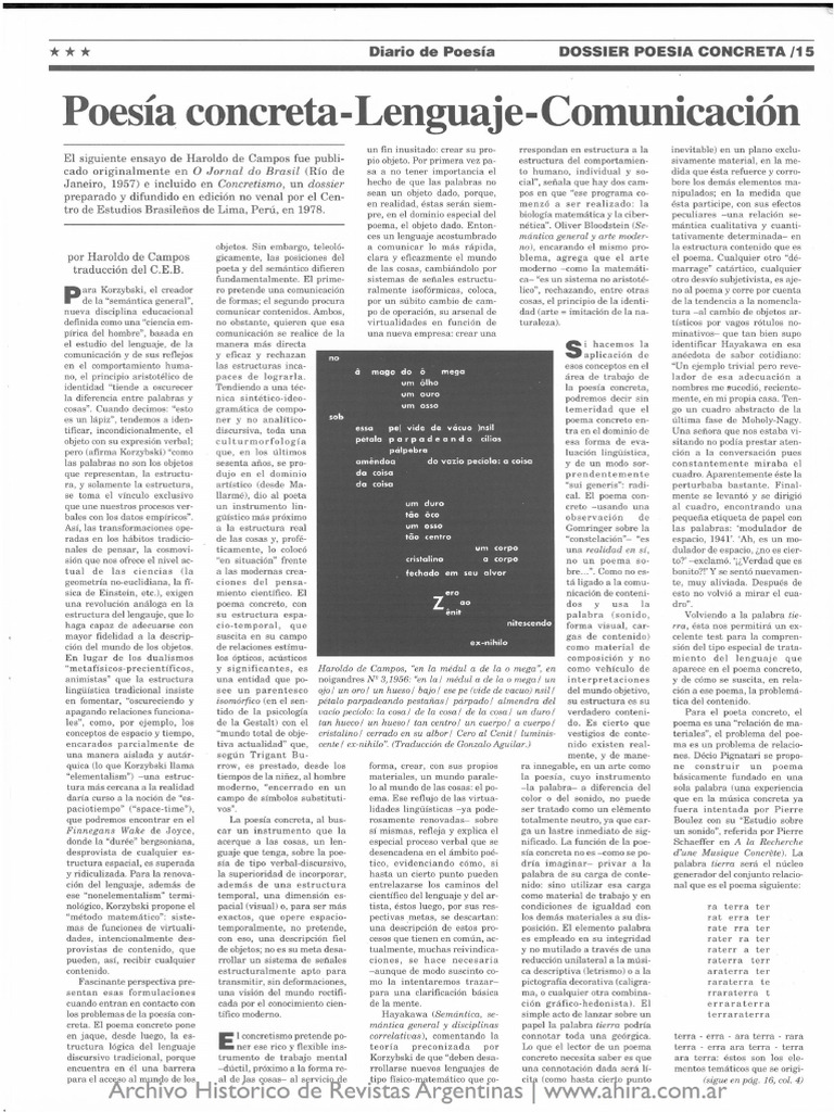 Diario de Poesía n42 (1) 15 18 | PDF