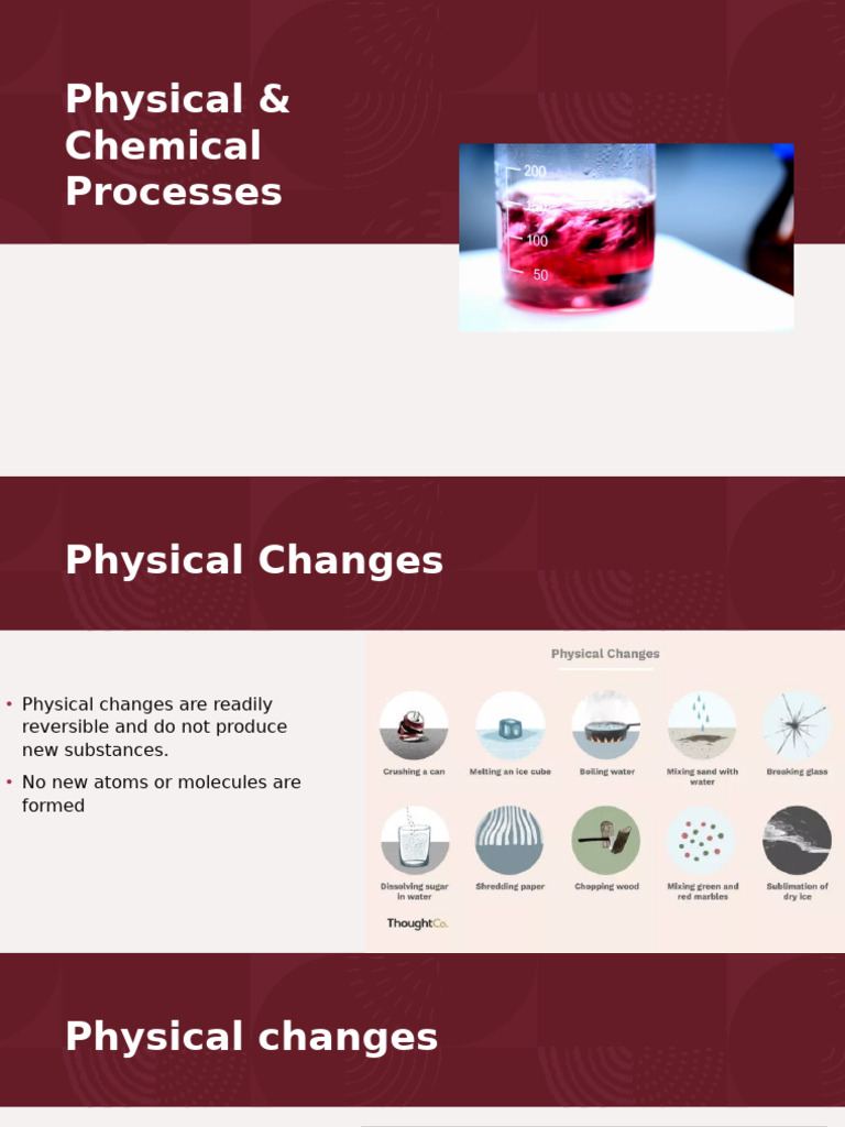 Gen Sci Physical & Chemical Processes | PDF