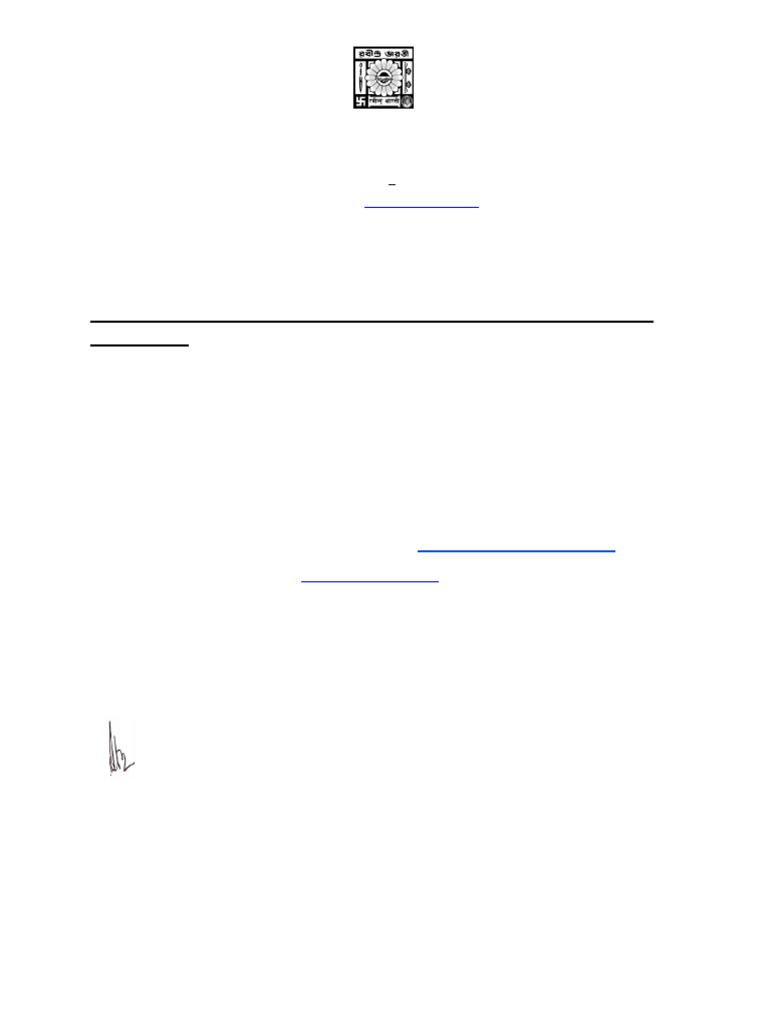 Notice For Downloading of E Admit Cards For M.A. Semester I Examination ...