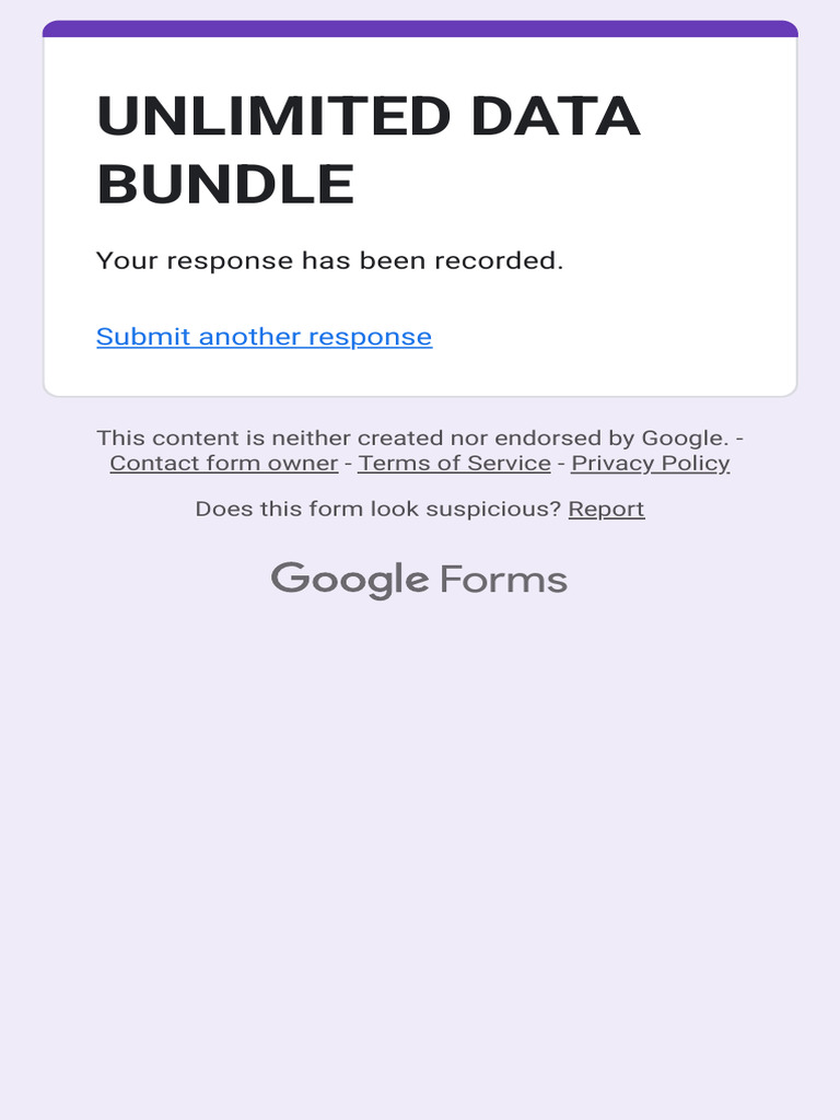 Unlimited Data Bundle | PDF