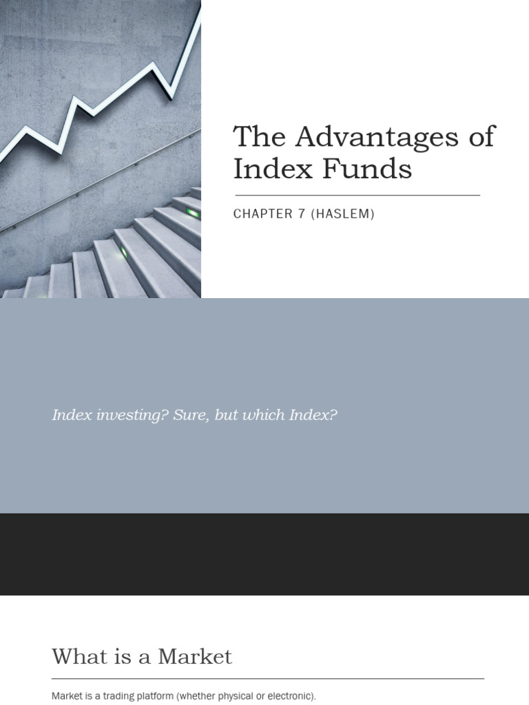 Advantages of Index Funds + Equity Investing Styles | PDF | Stock ...