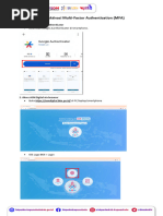 Petunjuk Aktivasi MFA OTP Dan SIPANTAS Kab Gresik | PDF