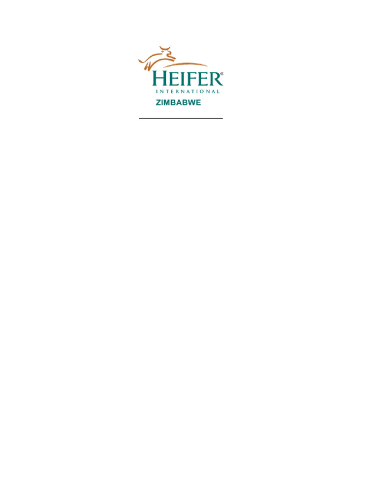 Heifer Cattle Production Manual | PDF | Cattle | Cereals