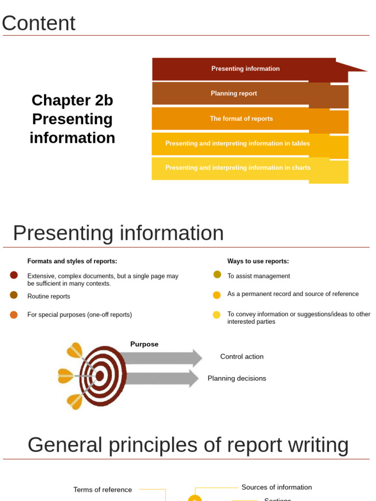 Ch2b Presenting Information | PDF | Chart | Information