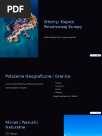Włochy Prezentacja Geografia Ze Zdjeciami | PDF