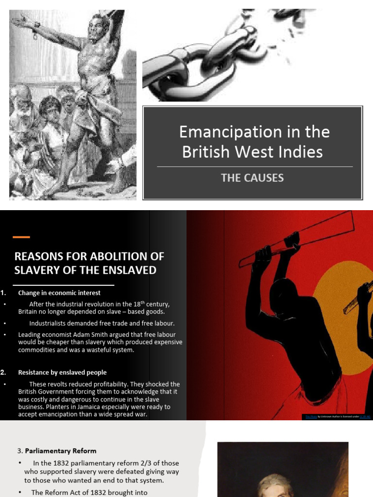 Emancipation - Causes and Act | PDF | Abolitionism | Slavery