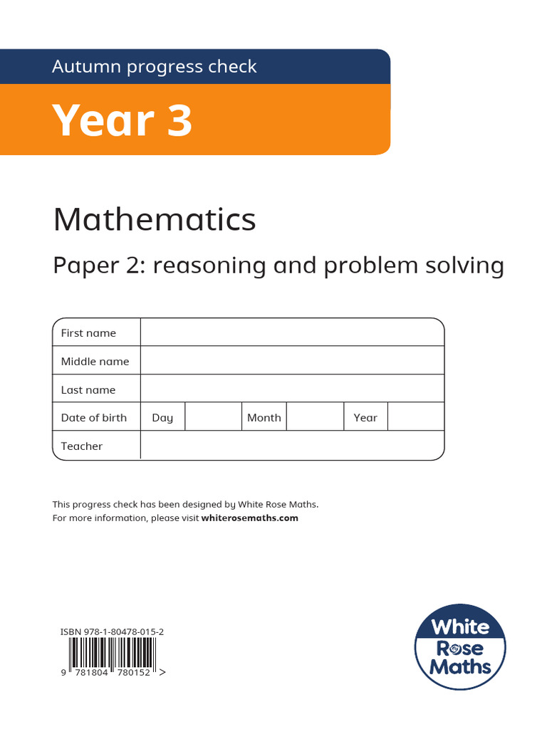 Maths Year3-2022-Autumn - Paper-2 | PDF | Mathematics | Applied Mathematics