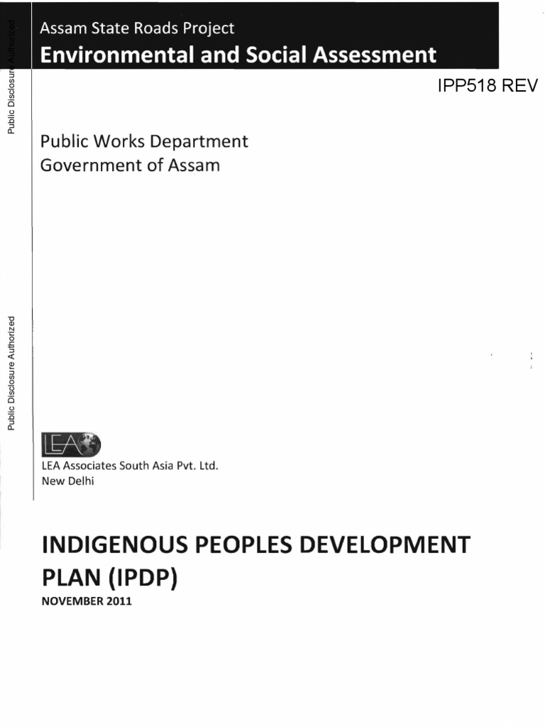 Assam Road Eia PWD | PDF | Transport | Road Transport