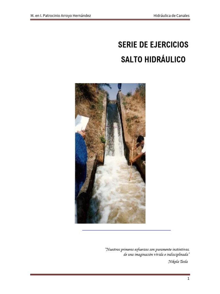 IV. Salto Hidr-Ulico Serie | PDF