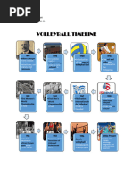 Volleyball Milestones Timeline | PDF