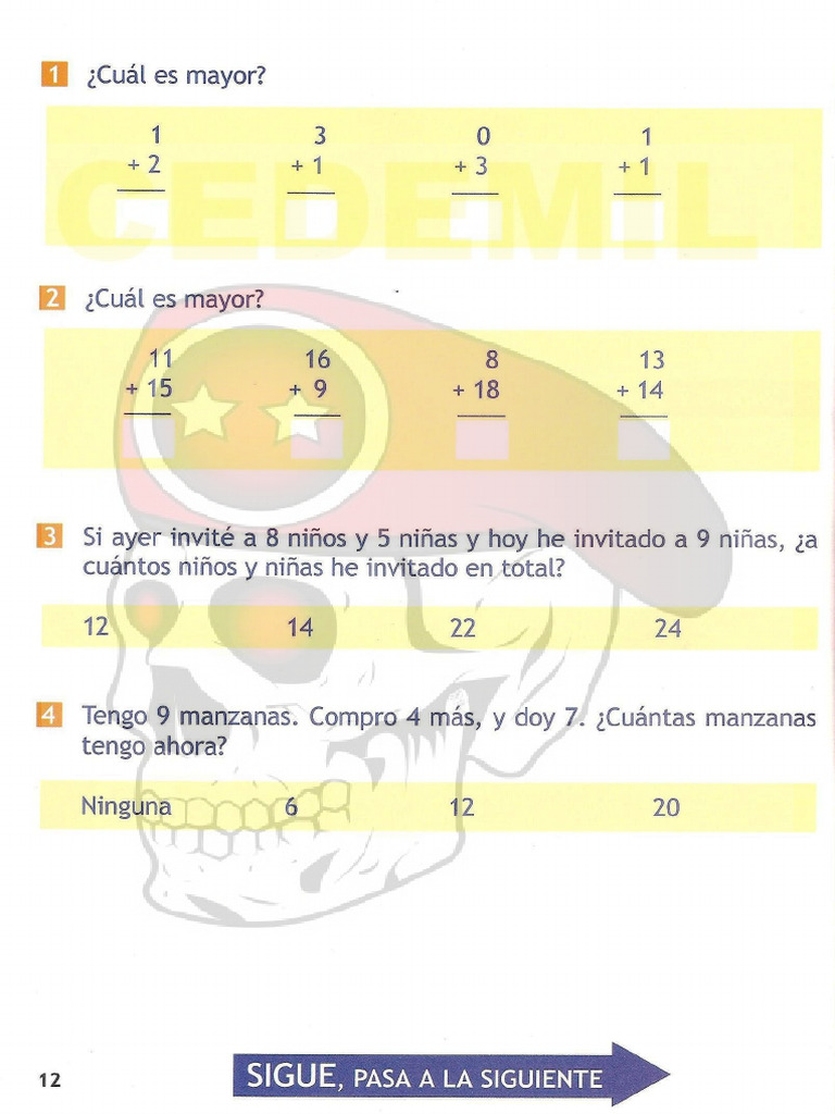 Cuadernillo Efai 1-Numerico Páginas | PDF