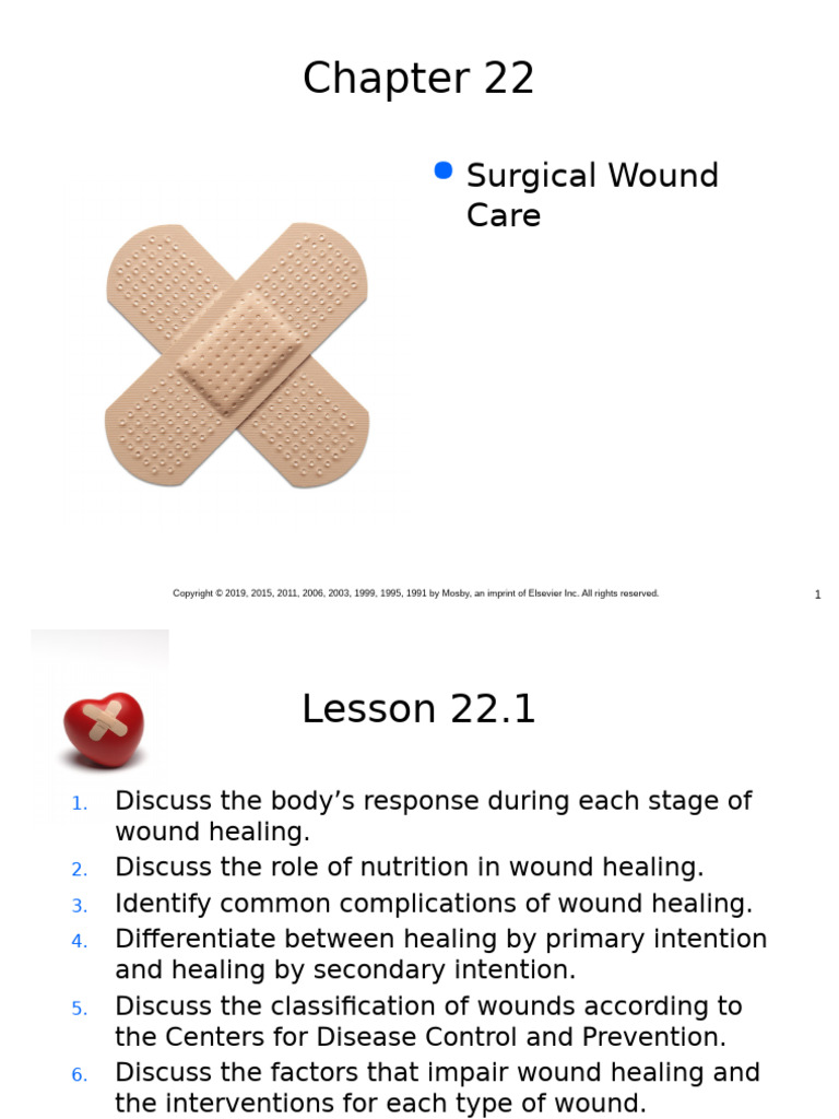 Chapter 022Surgical+Wound+Care++ | PDF | Wound | Healing