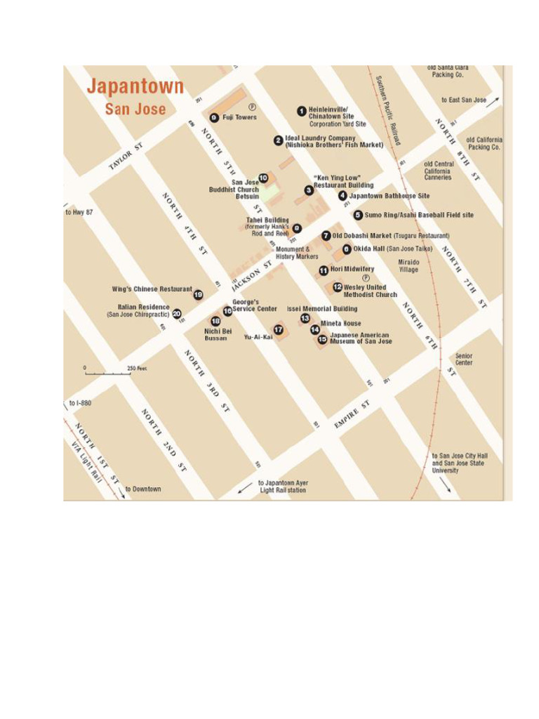 JapanTown Map | PDF