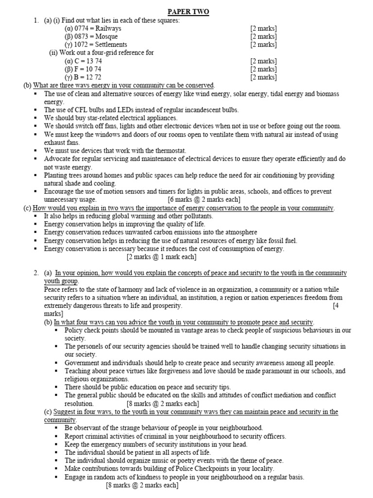 2025 IMMORTAL MOCK Social Studies 2 Solution | PDF | Socialization | Marriage
