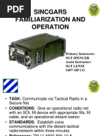 SINCGARS Radio Setup | PDF