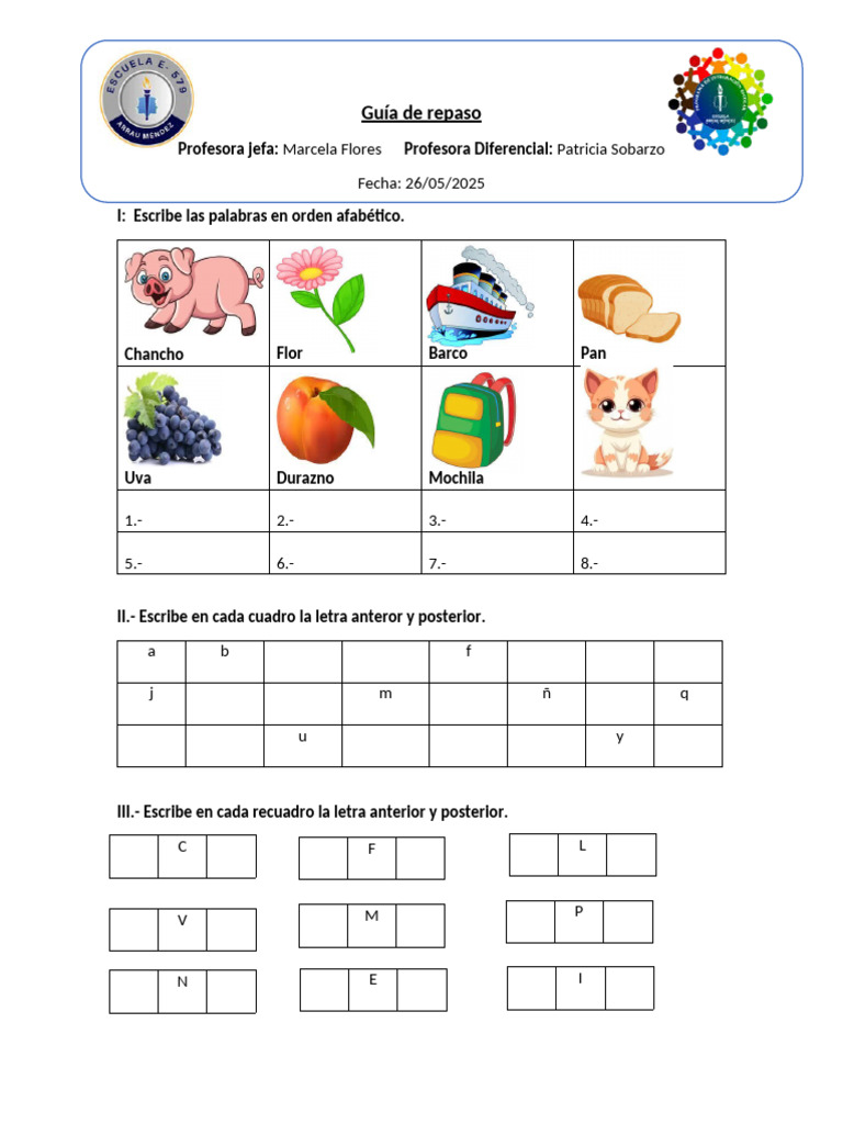 Guía de Repaso | PDF