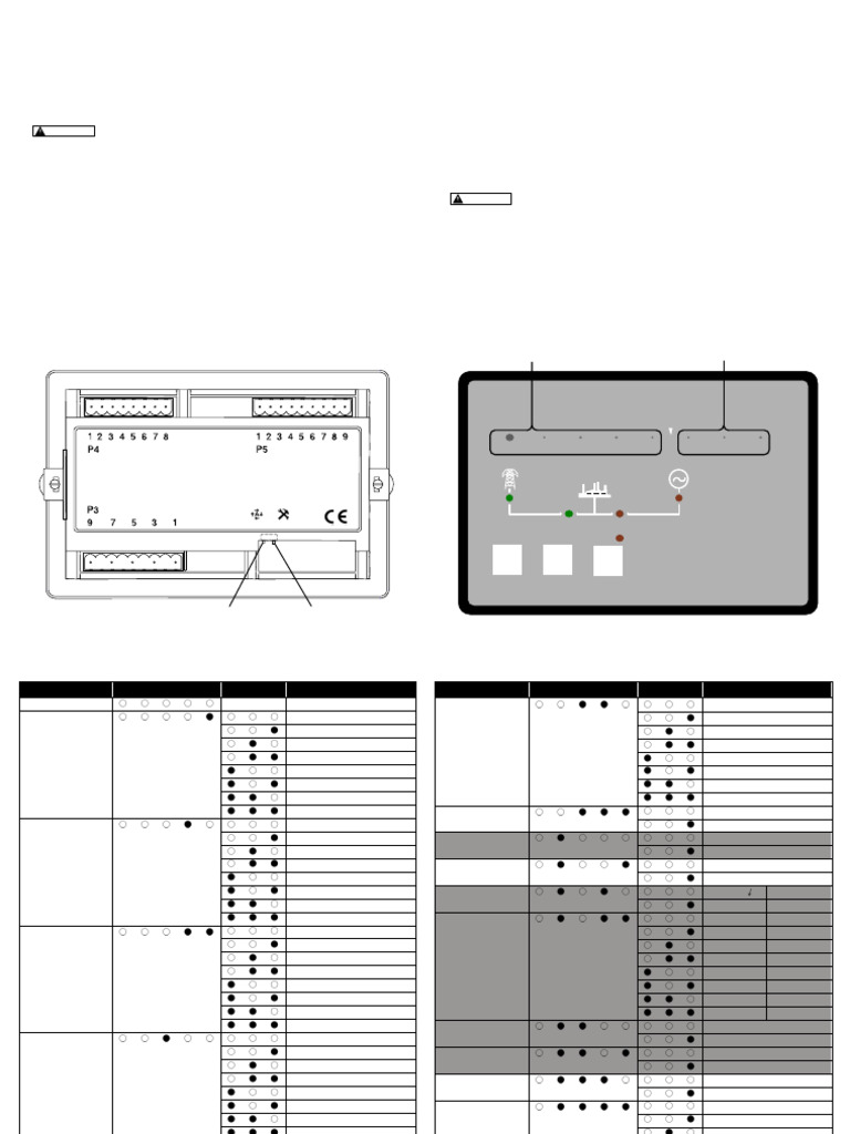 900-0535 Onan TS1310 Transfer Switch Control Reference Card (5-2005 ...